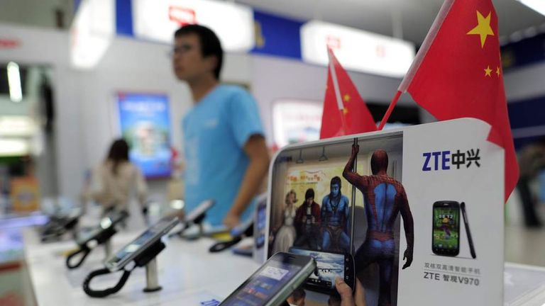 Huawei And ZTE 'Pose Threat To US Security' | Money News | Sky News