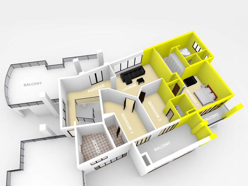 Oscar Pistorius Bathroom Layout