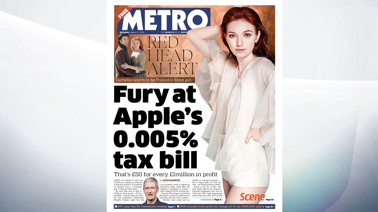 What's On The Front Of Wednesday's Front Pages | UK News | Sky News