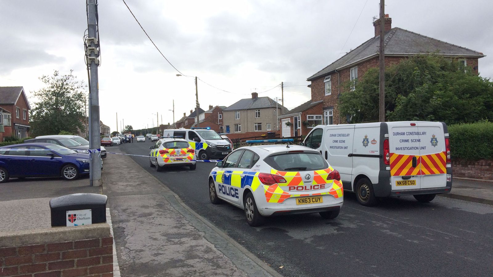 Police Hunt Man After County Durham Stabbing | UK News | Sky News