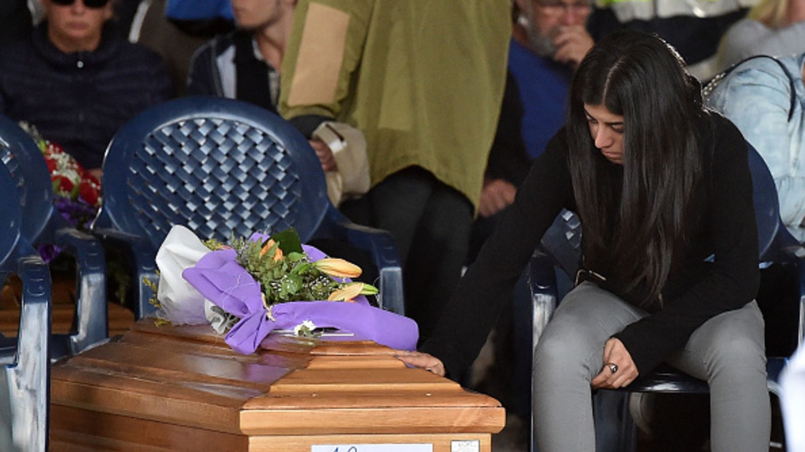 Relatives Gather To Remember Earthquake Victims | World News | Sky News