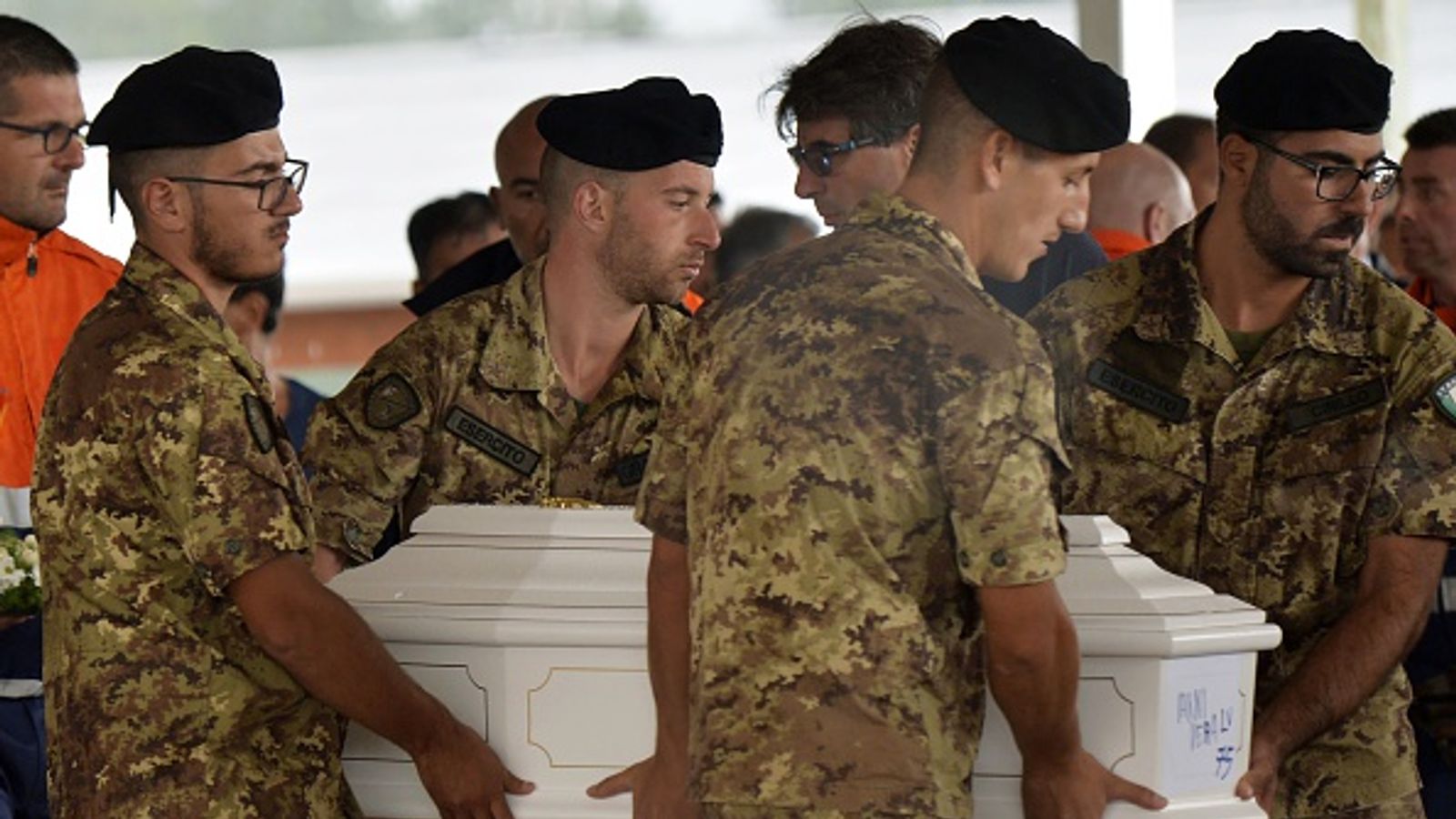 Relatives Gather To Remember Earthquake Victims | World News | Sky News