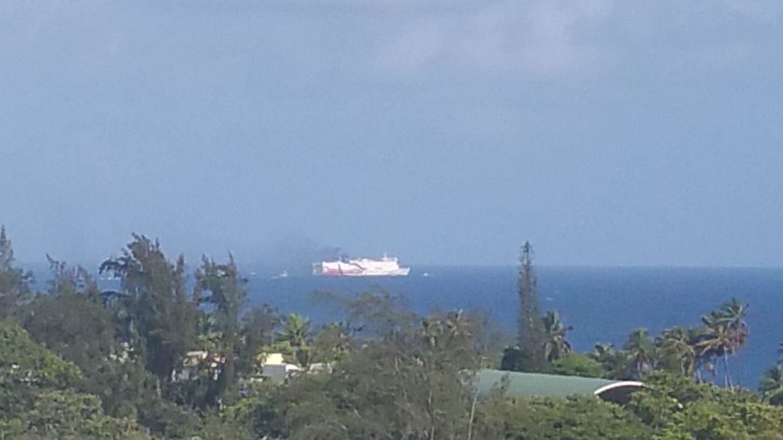 Tourist Ferry Catches Fire In The Caribbean Near Puerto Rico | World ...