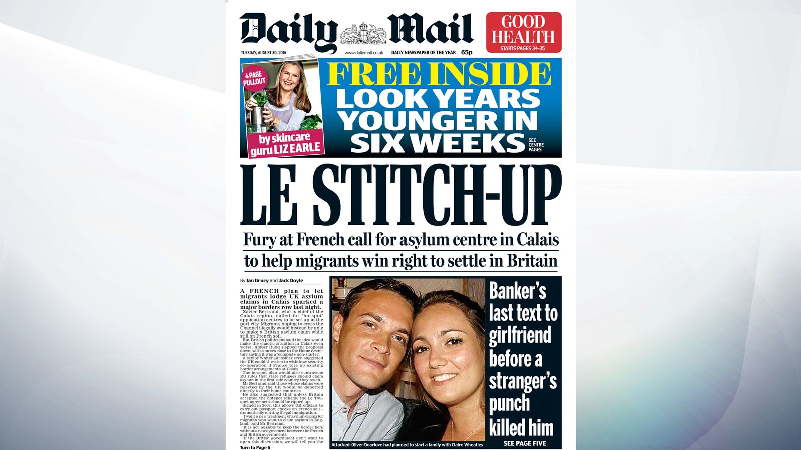 Tuesday's National Newspaper Front Pages | UK News | Sky News