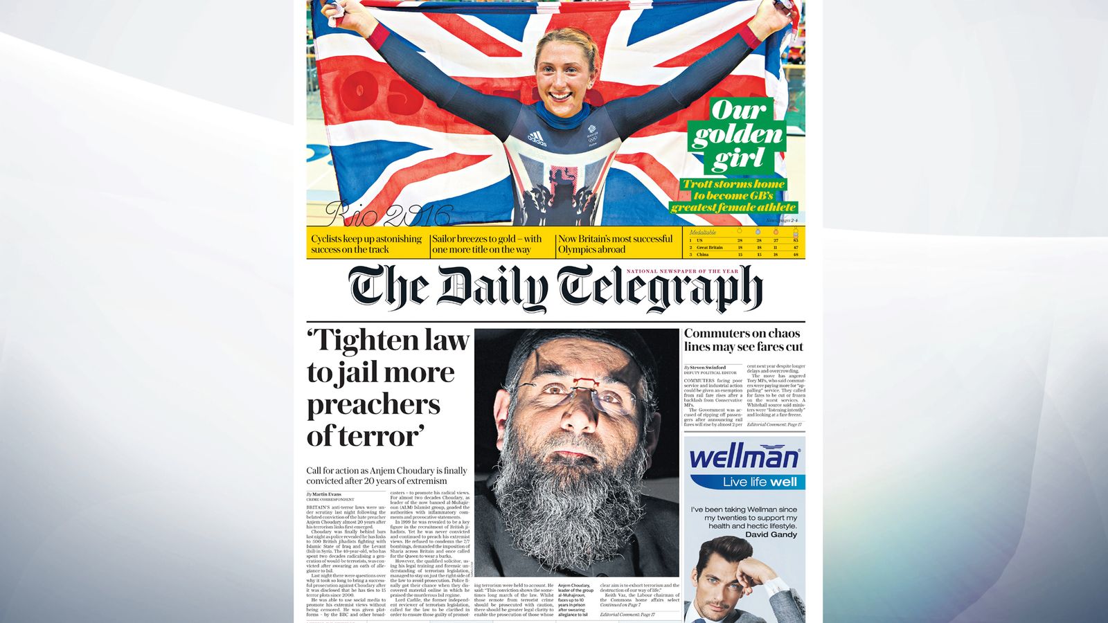 Wednesday's National Newspaper Front Pages | UK News | Sky News