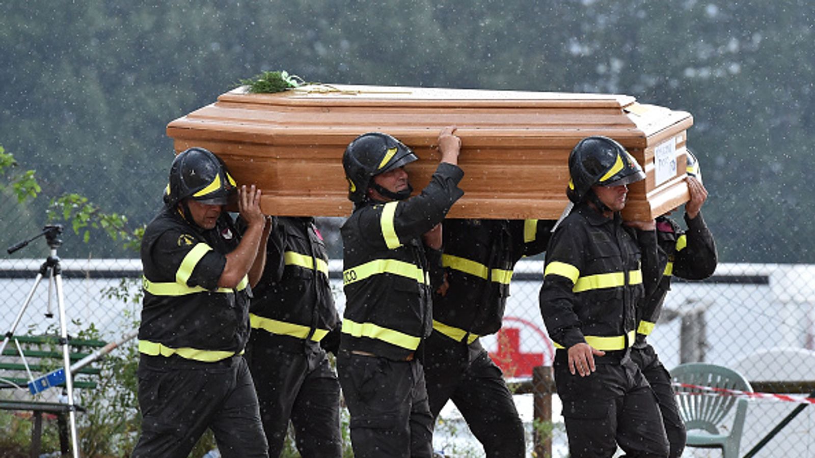 Relatives Gather To Remember Earthquake Victims | World News | Sky News