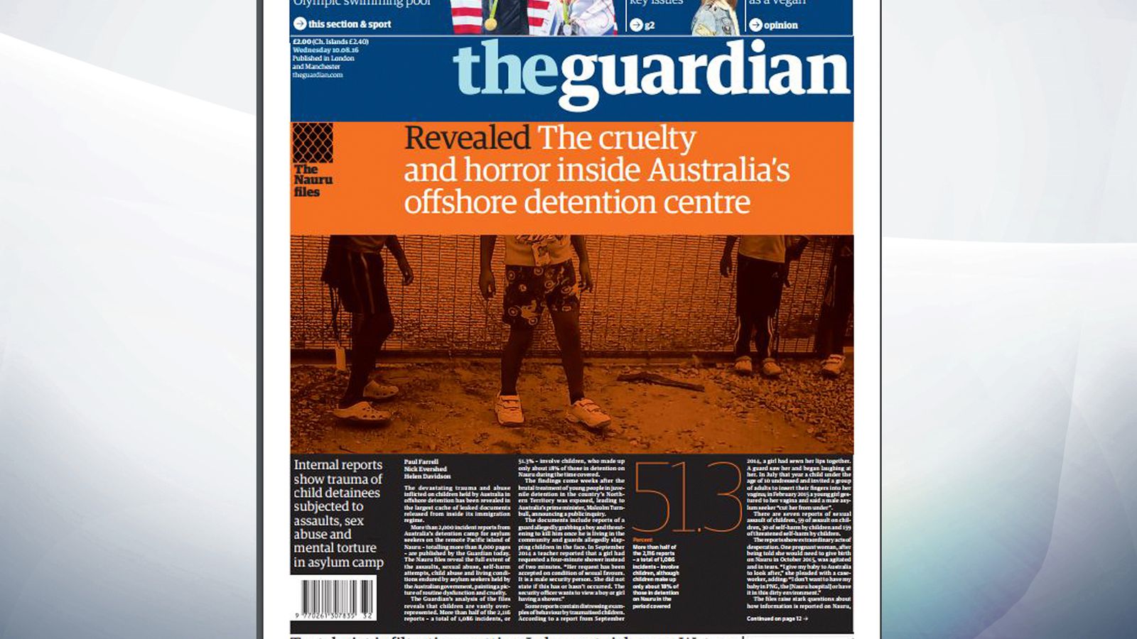 Wednesday's National Newspaper Front Pages | UK News | Sky News