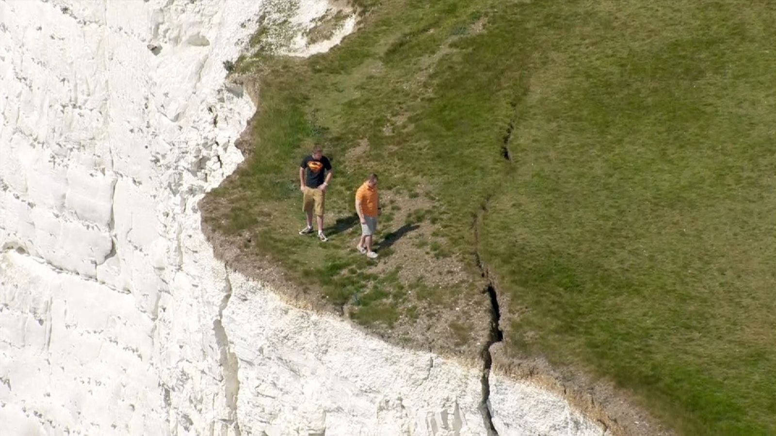 Selfie-Takers Risk Death Over Cliff Edge Photos | UK News | Sky News