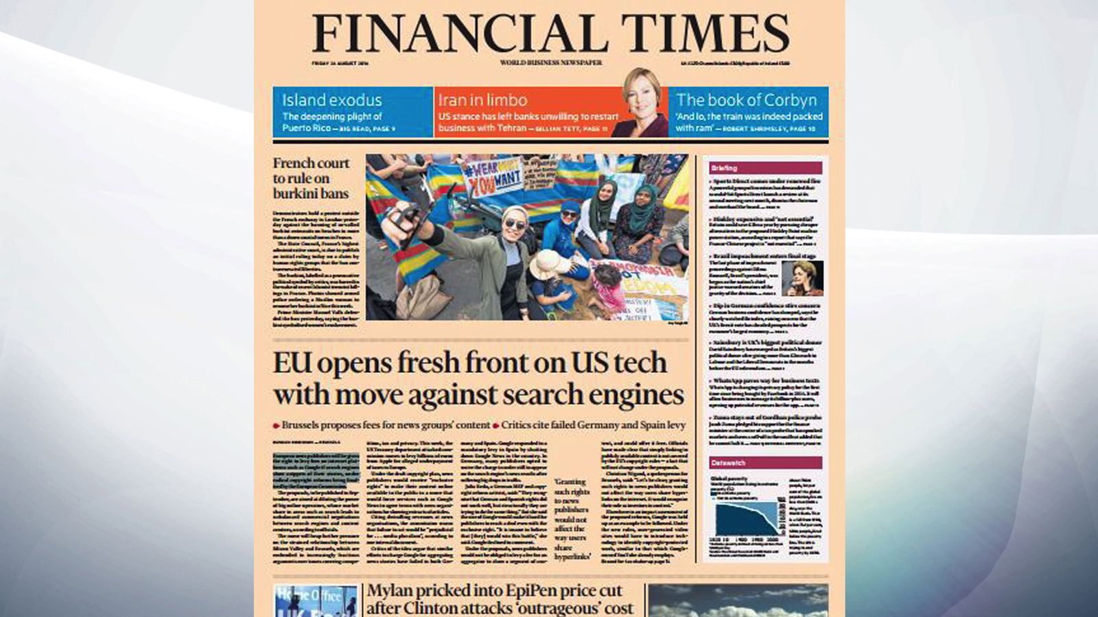 Friday's National Newspaper Front Pages | UK News | Sky News