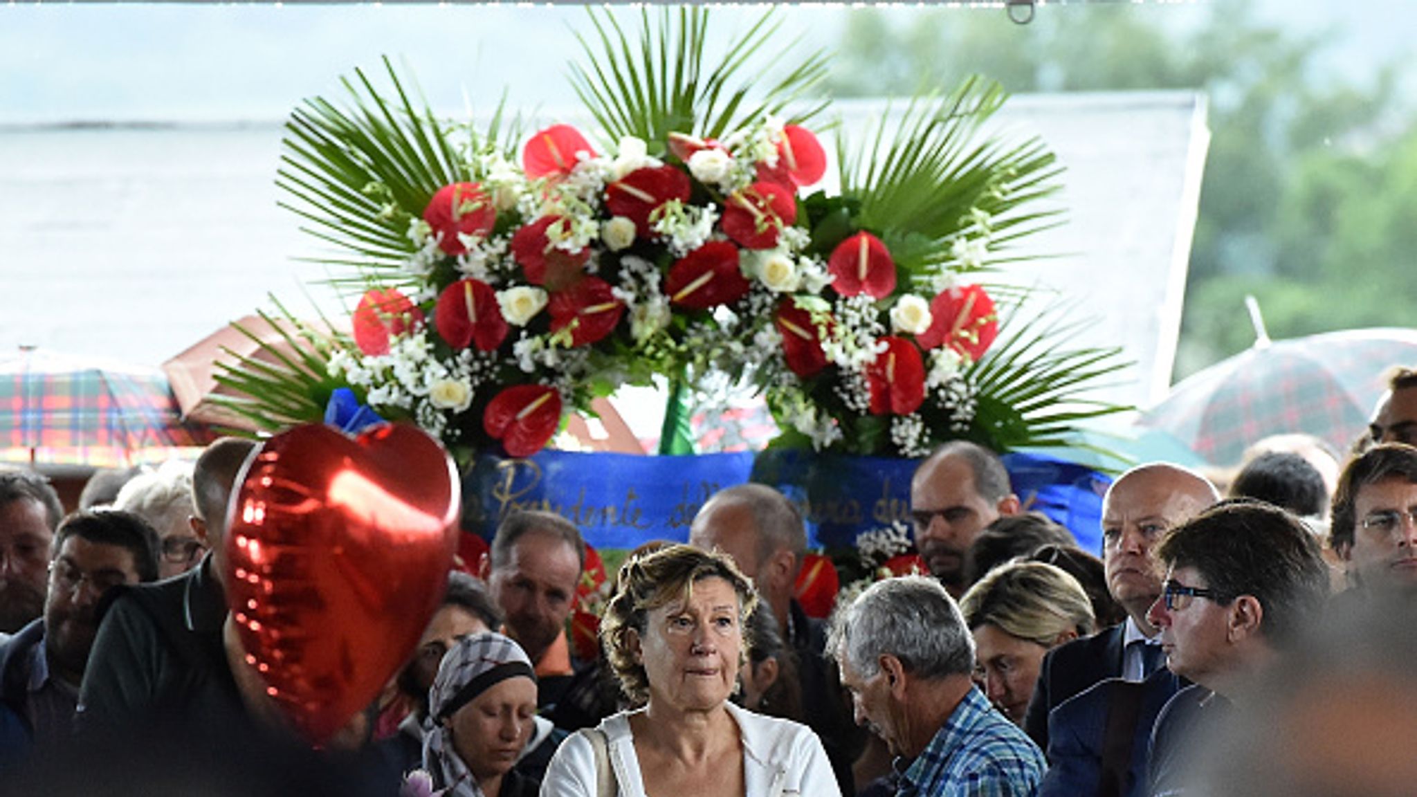 Relatives Gather To Remember Earthquake Victims | World News | Sky News