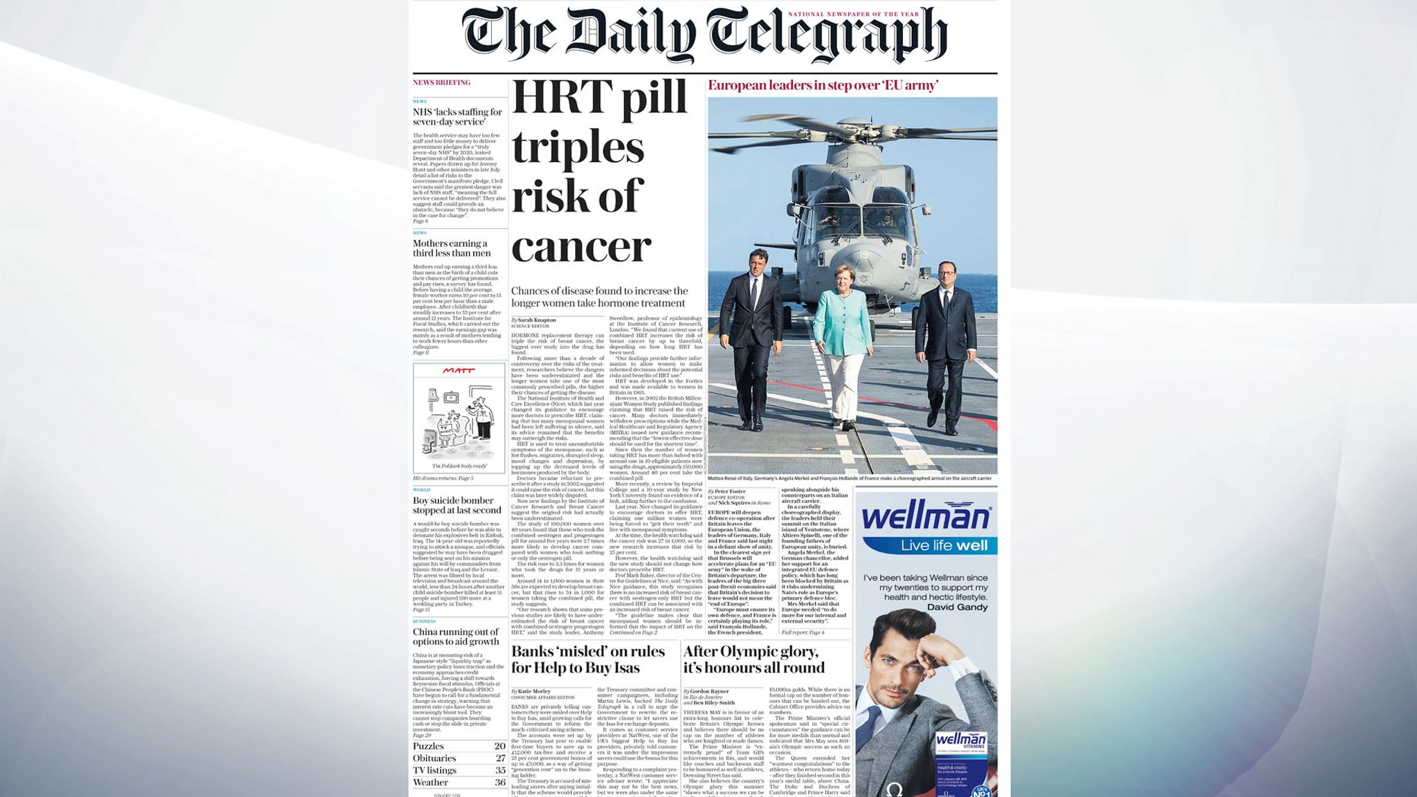 Tuesday's National Newspaper Front Pages | UK News | Sky News