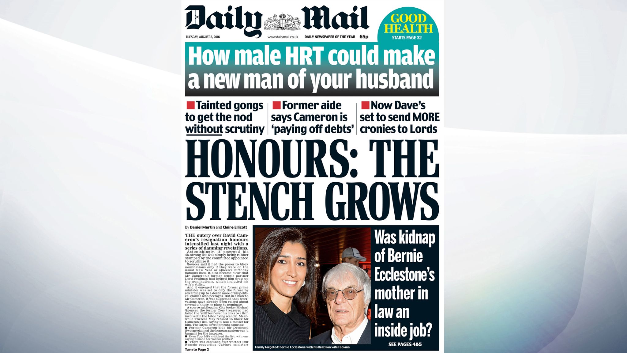 Tuesday's National Newspaper Front Pages | UK News | Sky News