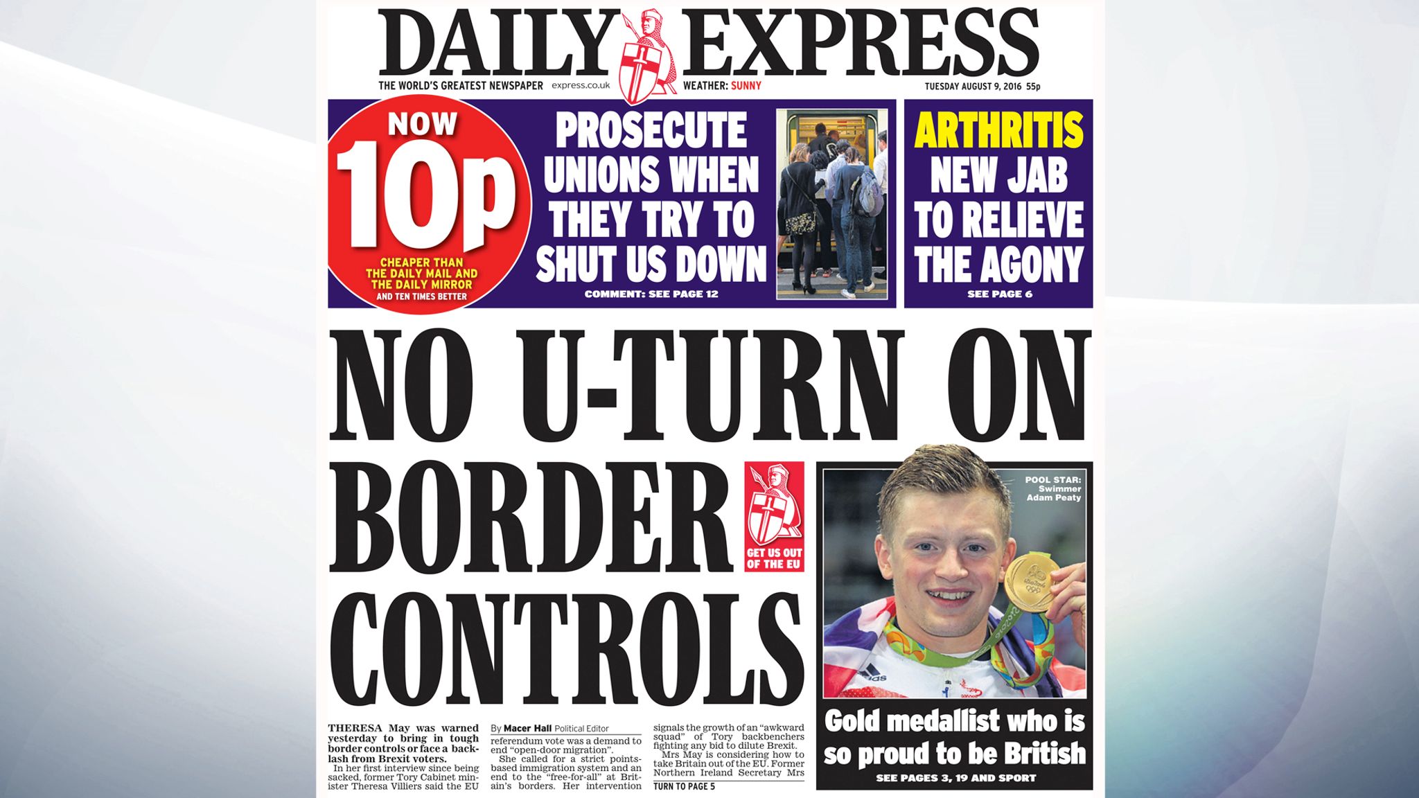 Tuesday's National Newspaper Front Pages | UK News | Sky News