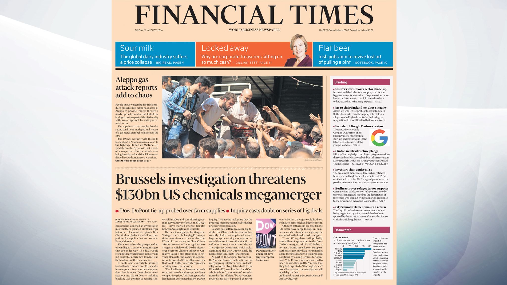 Friday's National Newspaper Front Pages | UK News | Sky News