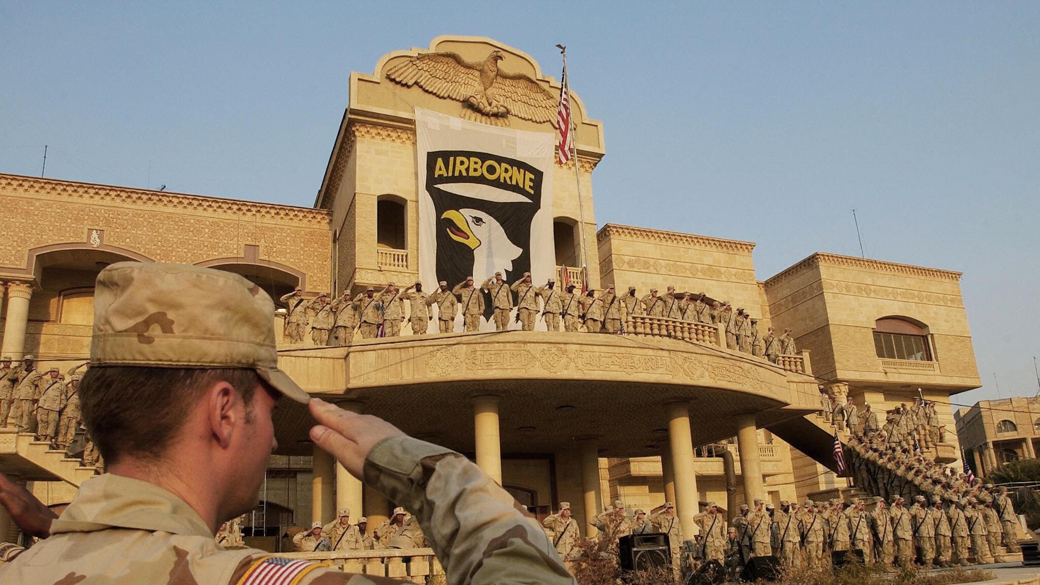 RAF Bombs Islamic State Base In Saddam Palace | World News | Sky News