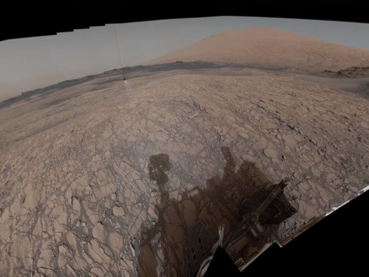 NASA's Mars Rover Captures Stunning Vista Of Red Planet