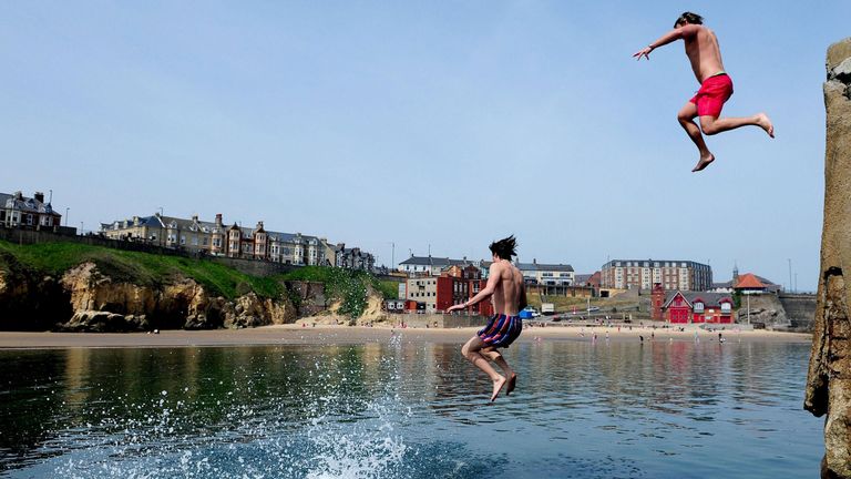 Tombstoning Surge Triggers Call For More Action | UK News | Sky News