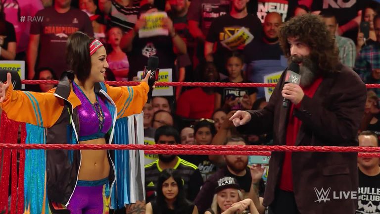 WWE: Bayley makes Raw debut | Video | Watch TV Show | Sky Sports
