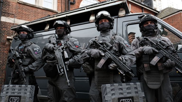 Men Arrested In Terror Raids Across London | Scoop News | Sky News