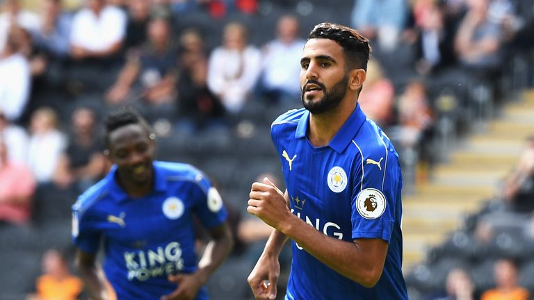 Mahrez confirms approach by Arsenal | World News | Sky News