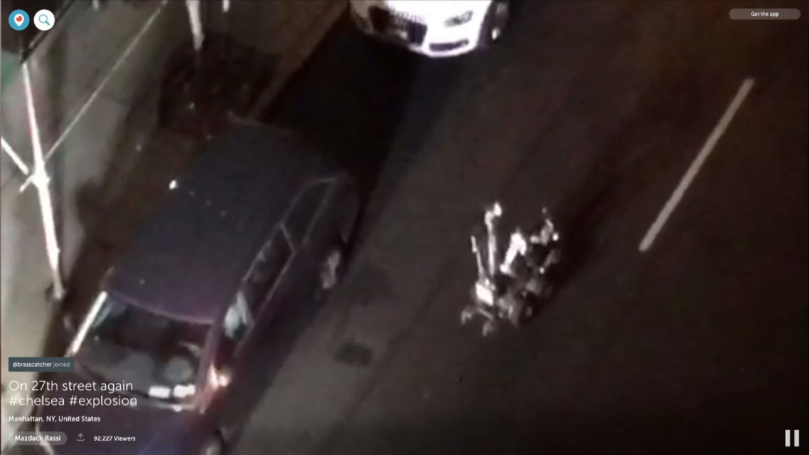 Robot probes suspect device near NY blast | Scoop News | Sky News