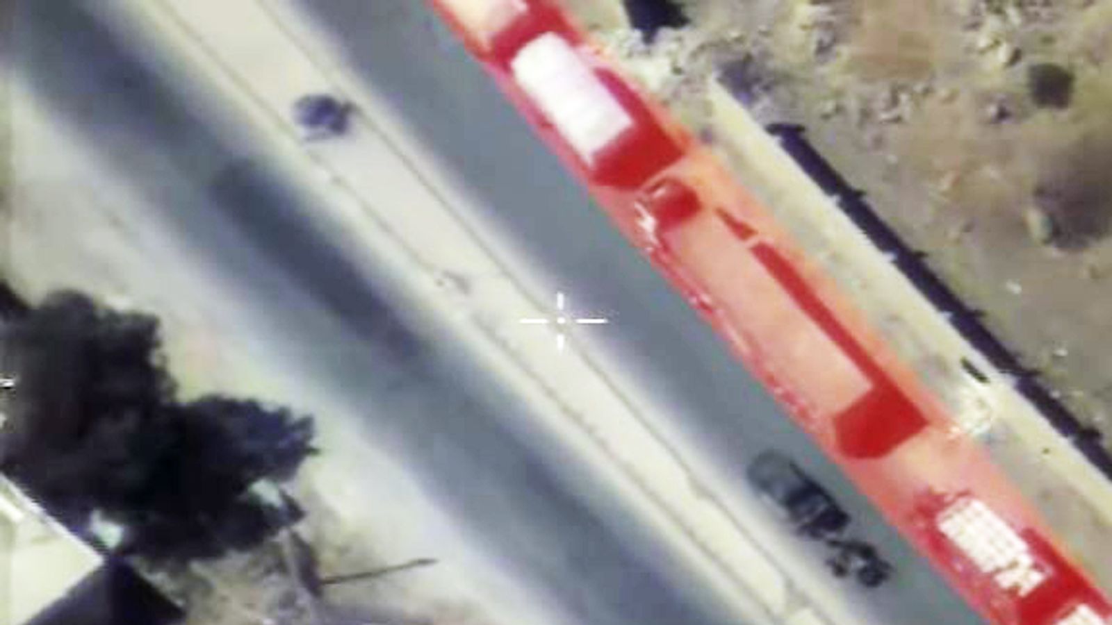 Syria aid convoy 'travelling with militant weapon', Russia claims ...