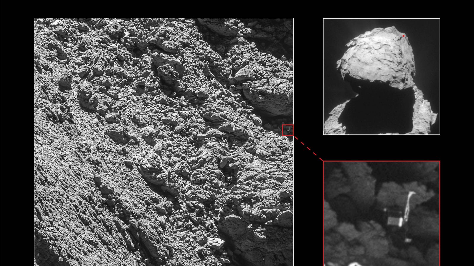 Philae found: Lost comet probe turns up in new images | Science ...