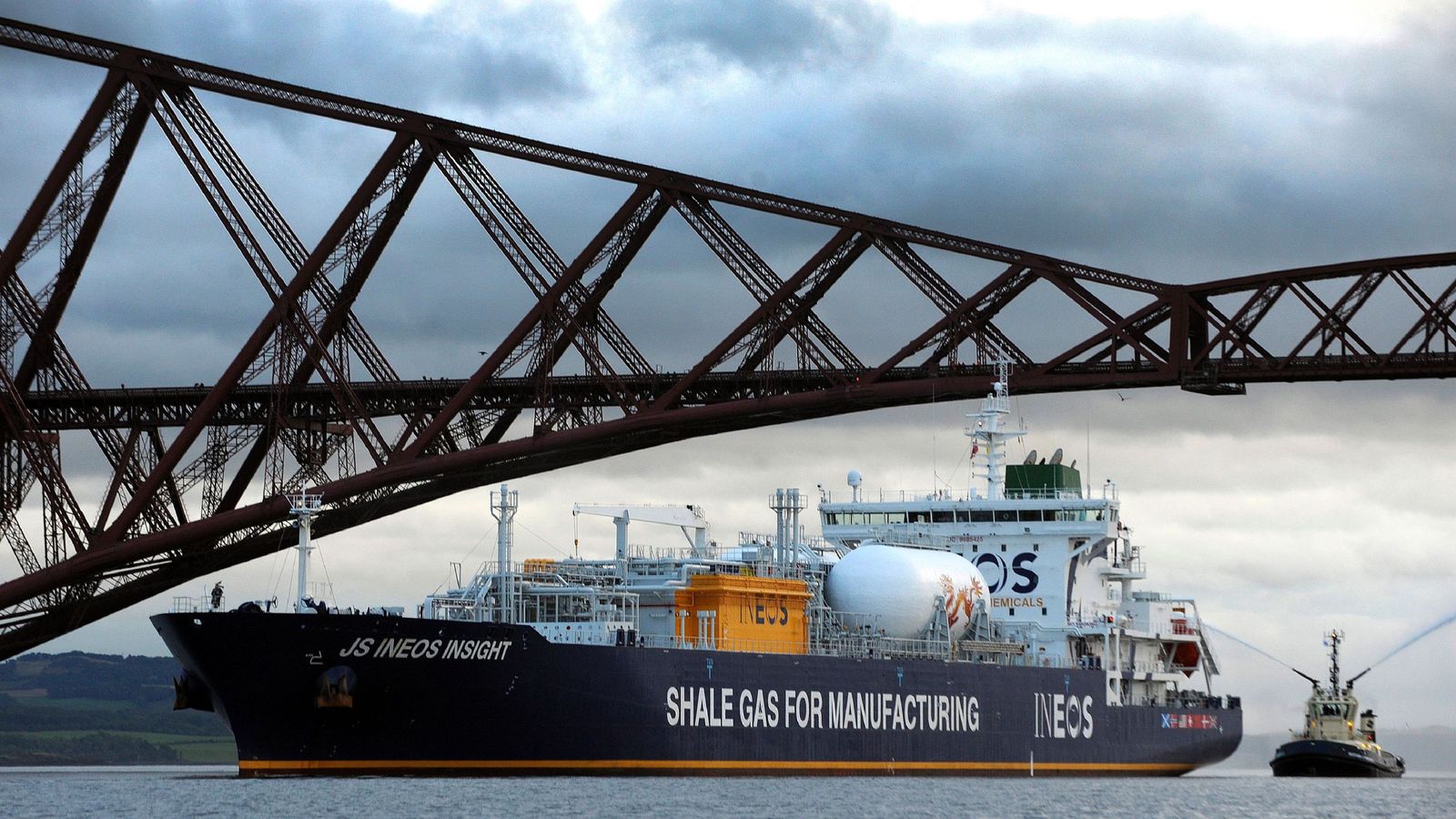 First US shale gas shipment arrives at Grangemouth in Scotland | UK ...