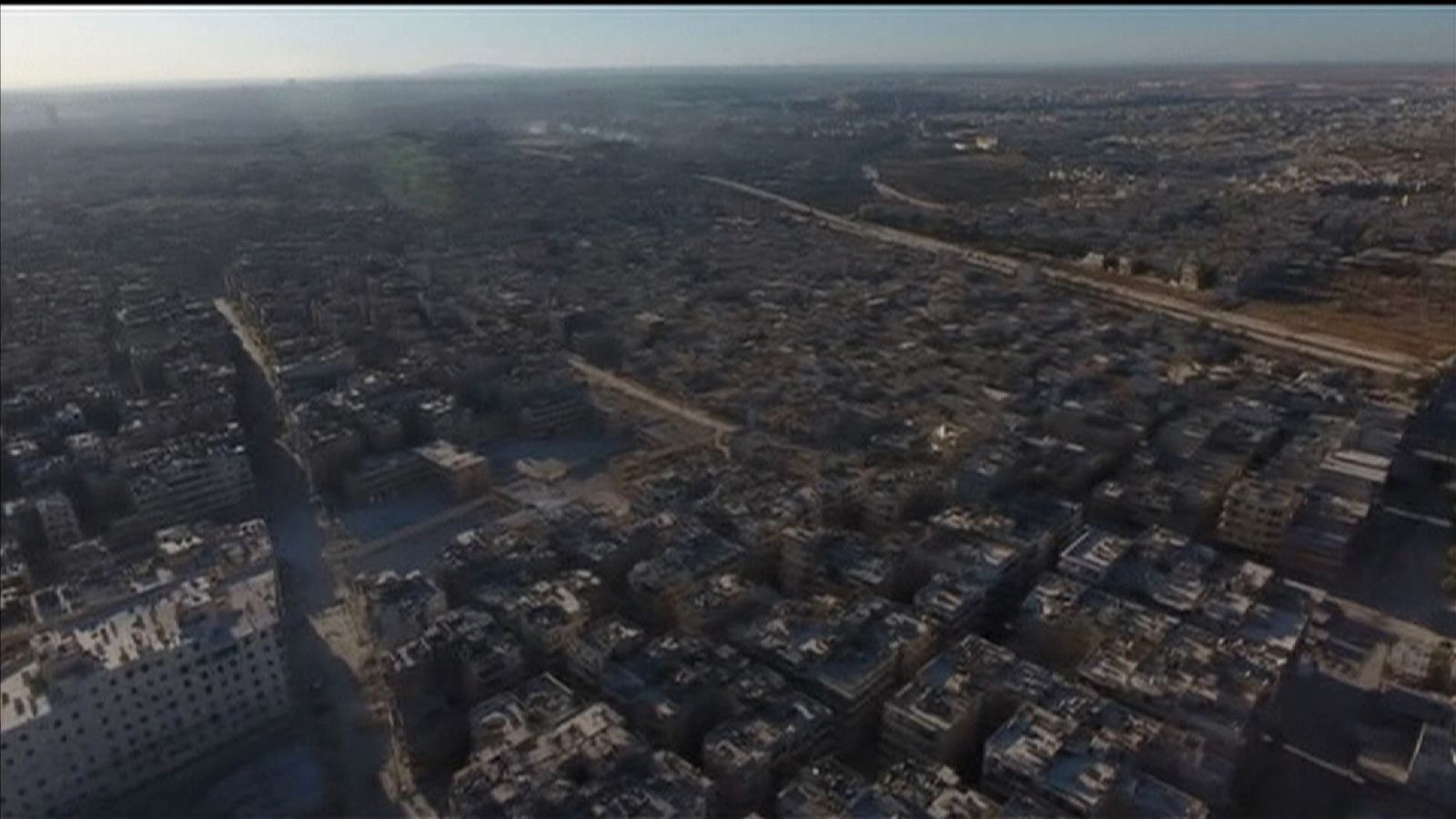 September 2016: Drone footage shows Aleppo destruction | Scoop News ...