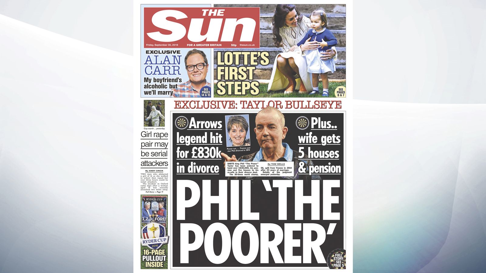 Friday's national newspaper front pages | UK News | Sky News