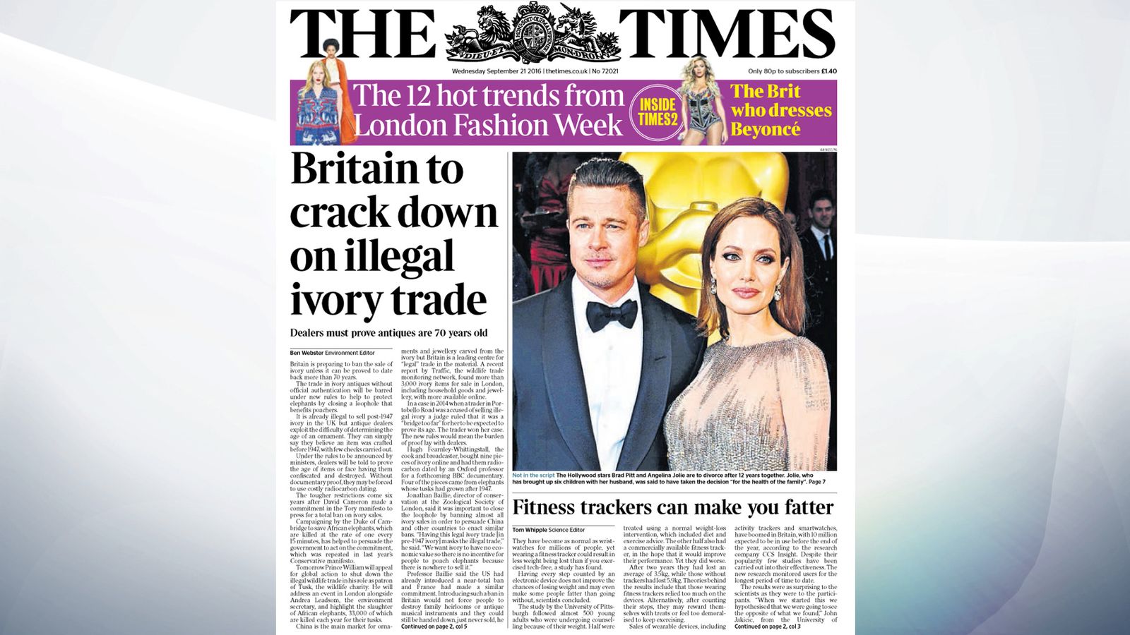 Wednesday's national newspaper front pages | UK News | Sky News