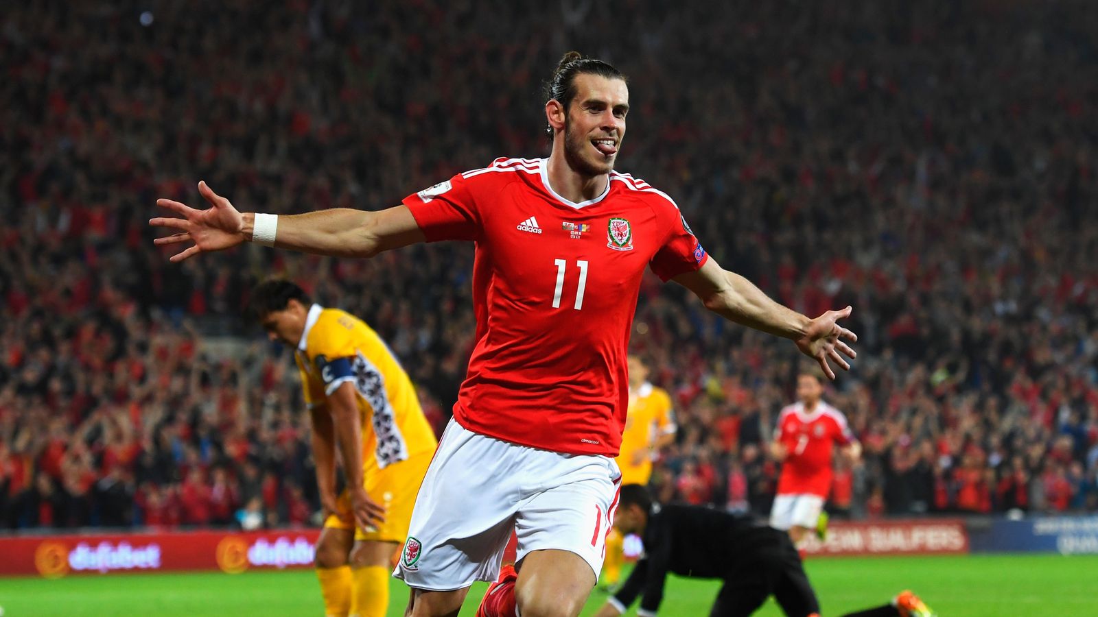 Bale Nets Twice In Opening Win For Wales | World News | Sky News