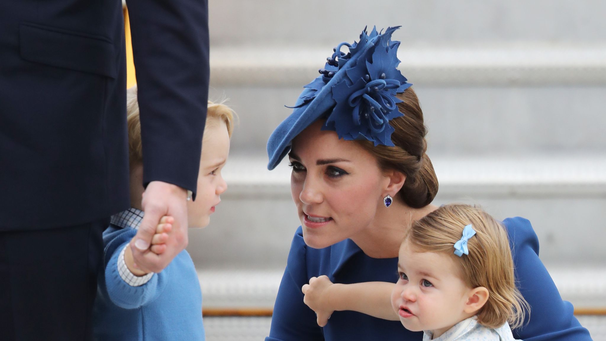 Canada welcomes Royal family of four | World News | Sky News