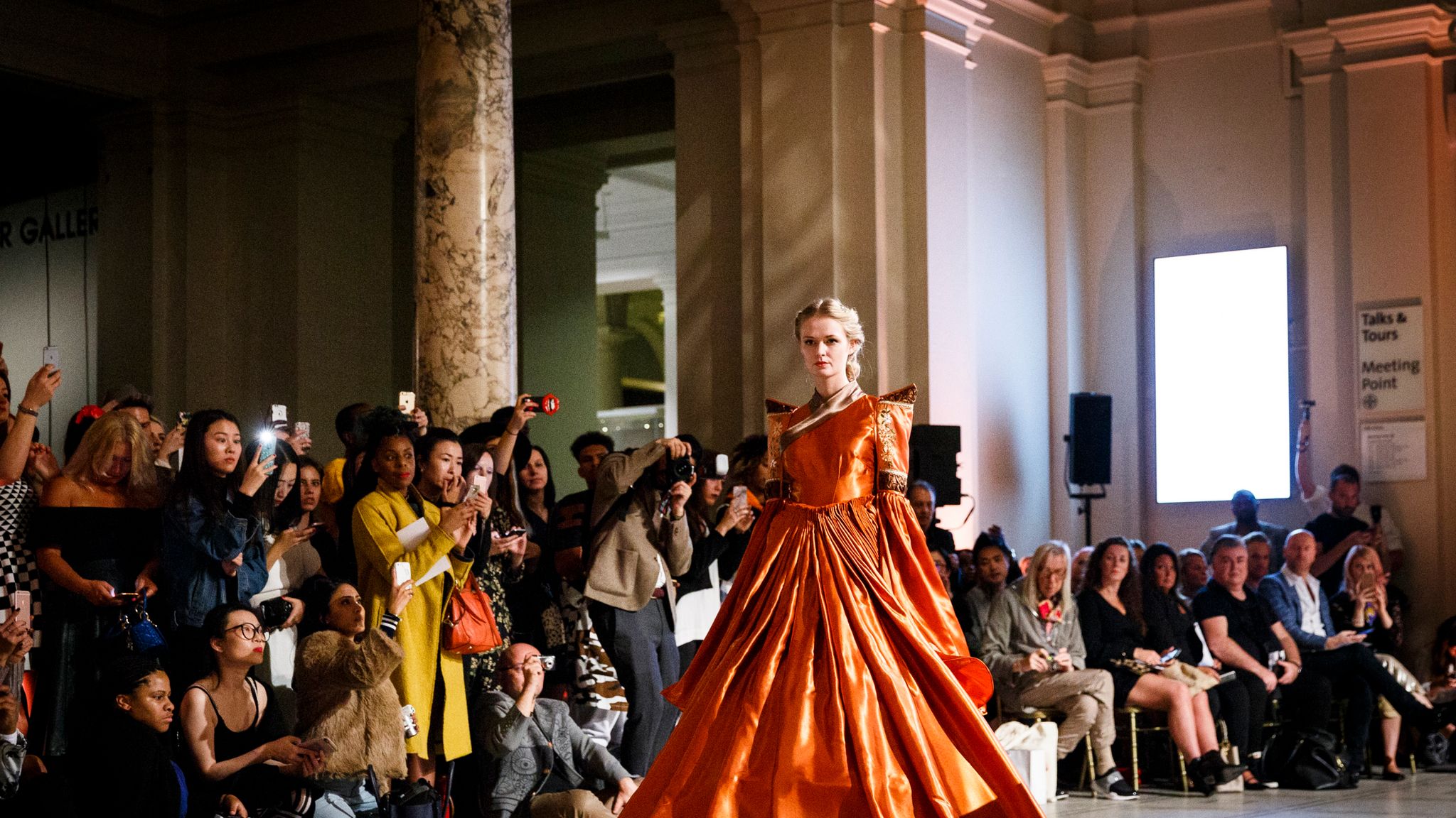 Striking style on the London Fashion Week catwalk | UK News | Sky News