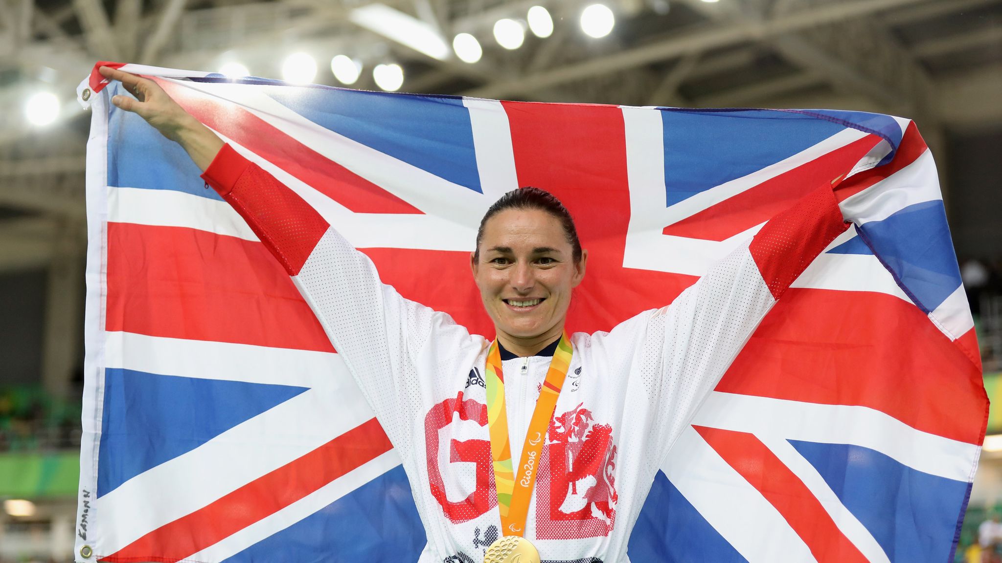 Dame Sarah Storey wins third gold at Rio Paralympics | UK News | Sky News