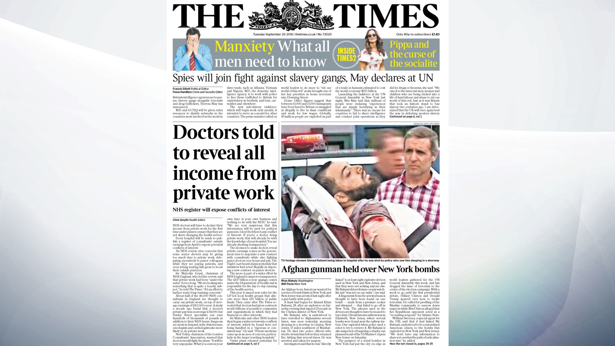 Tuesday's national newspaper front pages | UK News | Sky News