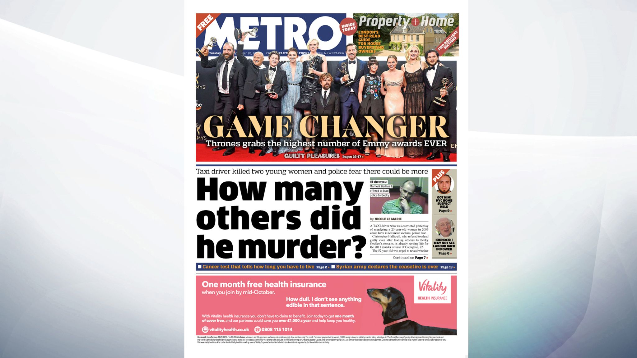 Tuesday's national newspaper front pages | UK News | Sky News