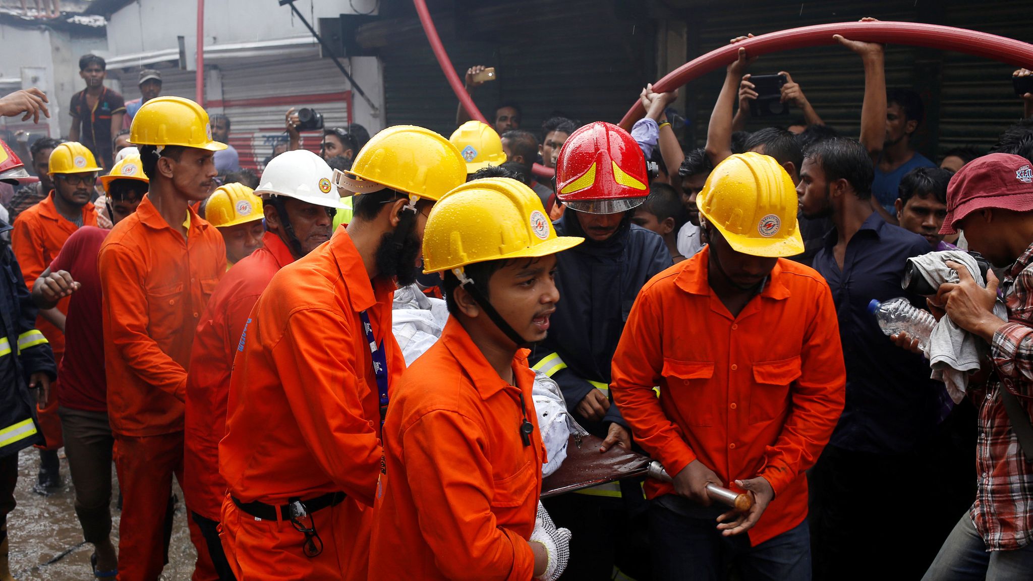 Dozens Killed In Bangladesh Factory Blaze | World News | Sky News