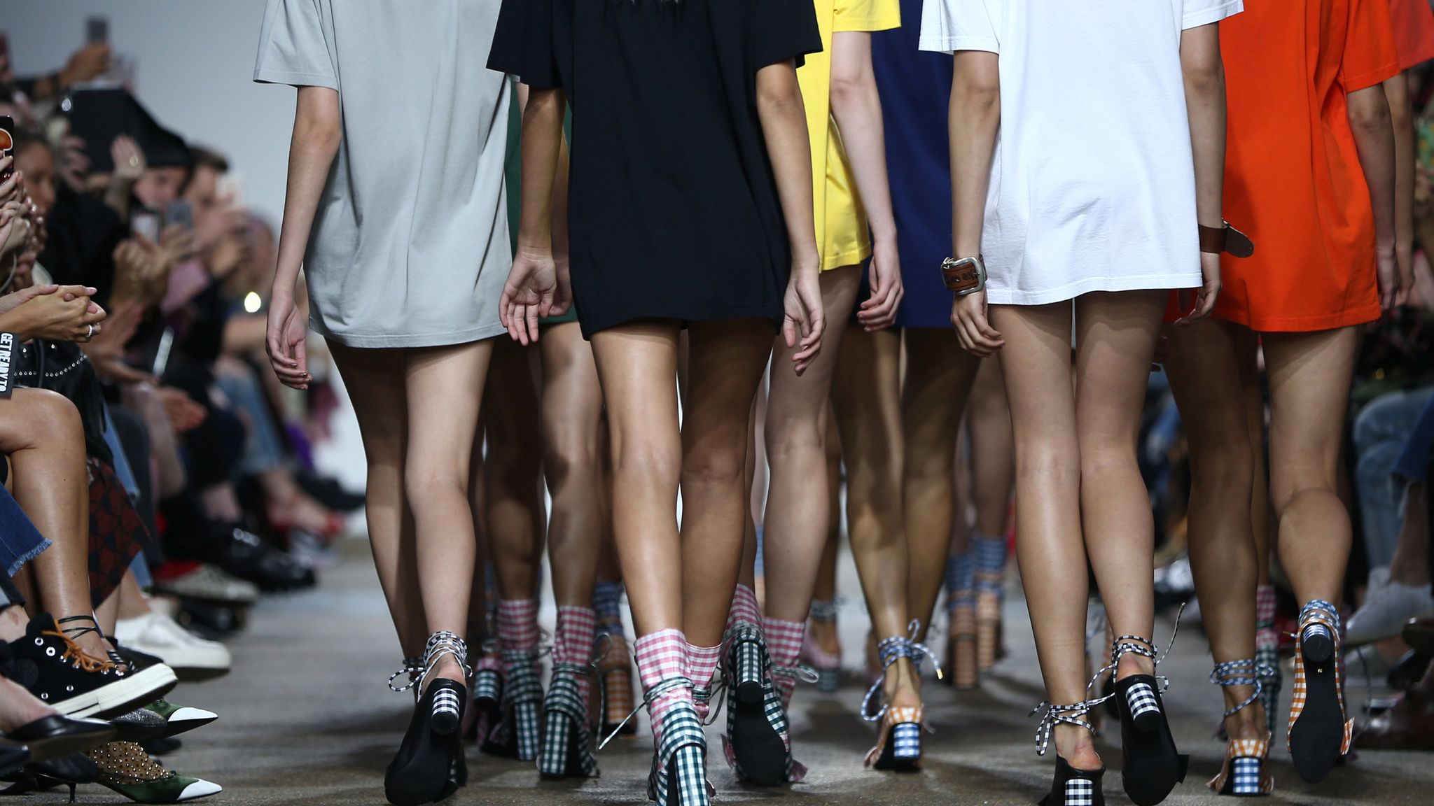 Striking style on the London Fashion Week catwalk | UK News | Sky News