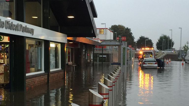Wild weather batters East England | Scoop News | Sky News