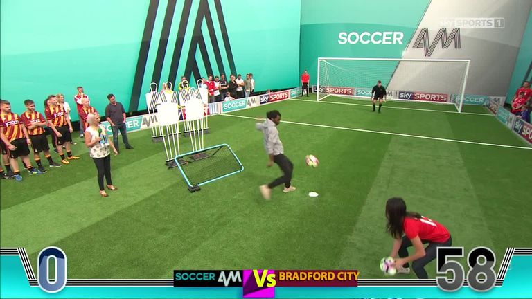 Soccer AM vs Bradford - Volley Challenge | Video | Watch TV Show | Sky ...