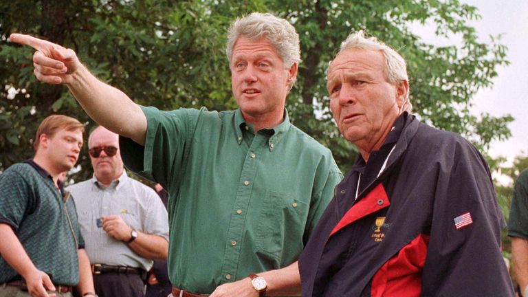 Golf's 'greatest ambassador' Arnold Palmer dies | World News | Sky News