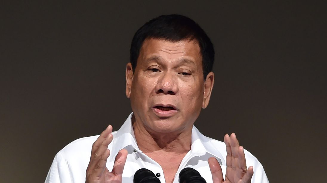 Philippine leader Duterte says he wants US troops out of country Philippine leader Duterte says he wants US troops out of country