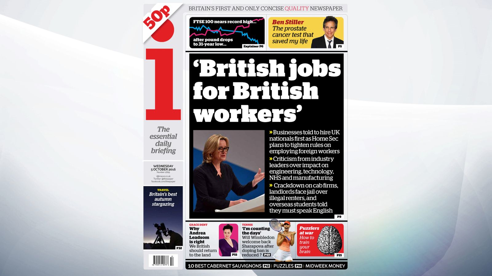 Wednesday's national newspaper front pages | UK News | Sky News