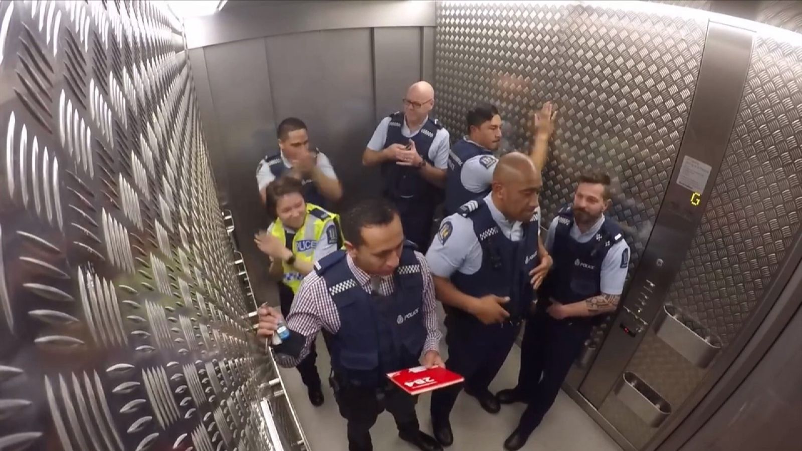 New Zealand police have elevator rhythm | Scoop News | Sky News