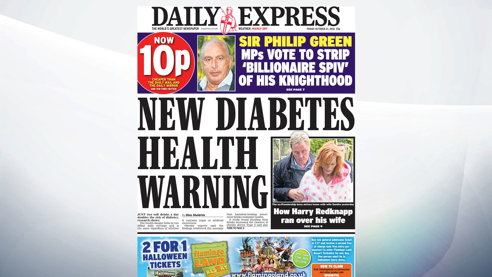 Friday's national newspaper front pages | UK News | Sky News