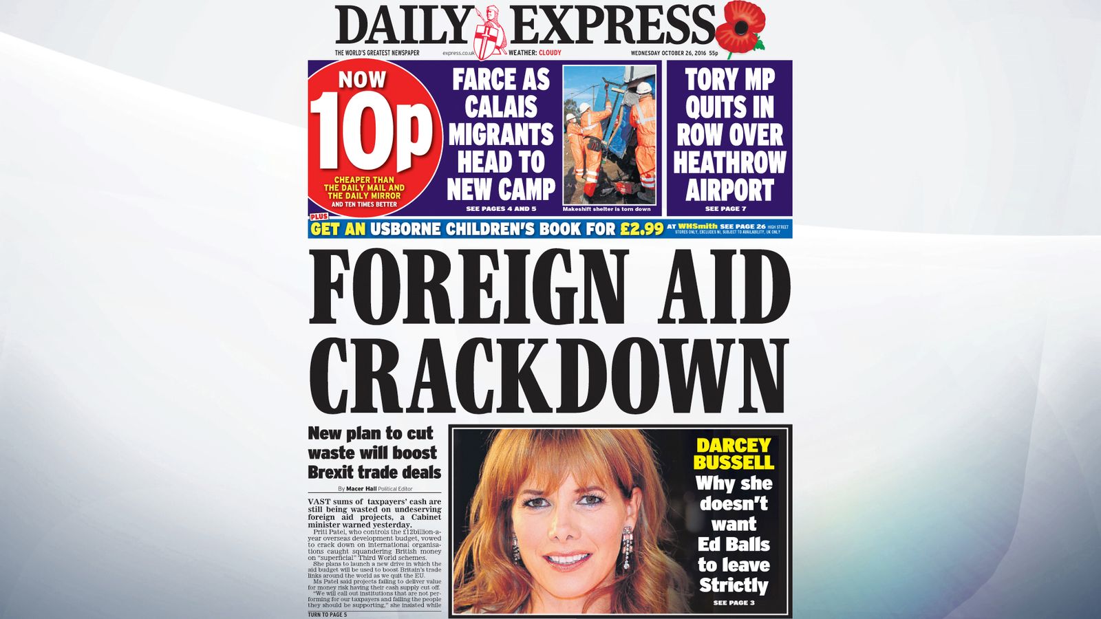 Wednesday's national newspaper front pages | UK News | Sky News