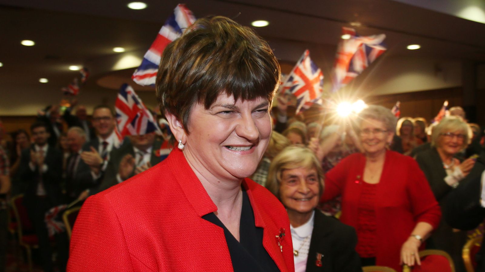 Brexit: NI First Minister critical of Irish government | UK News | Sky News