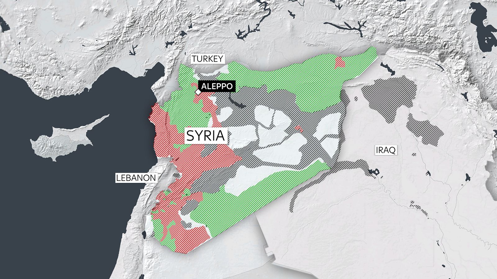 Aleppo in maps | World News | Sky News