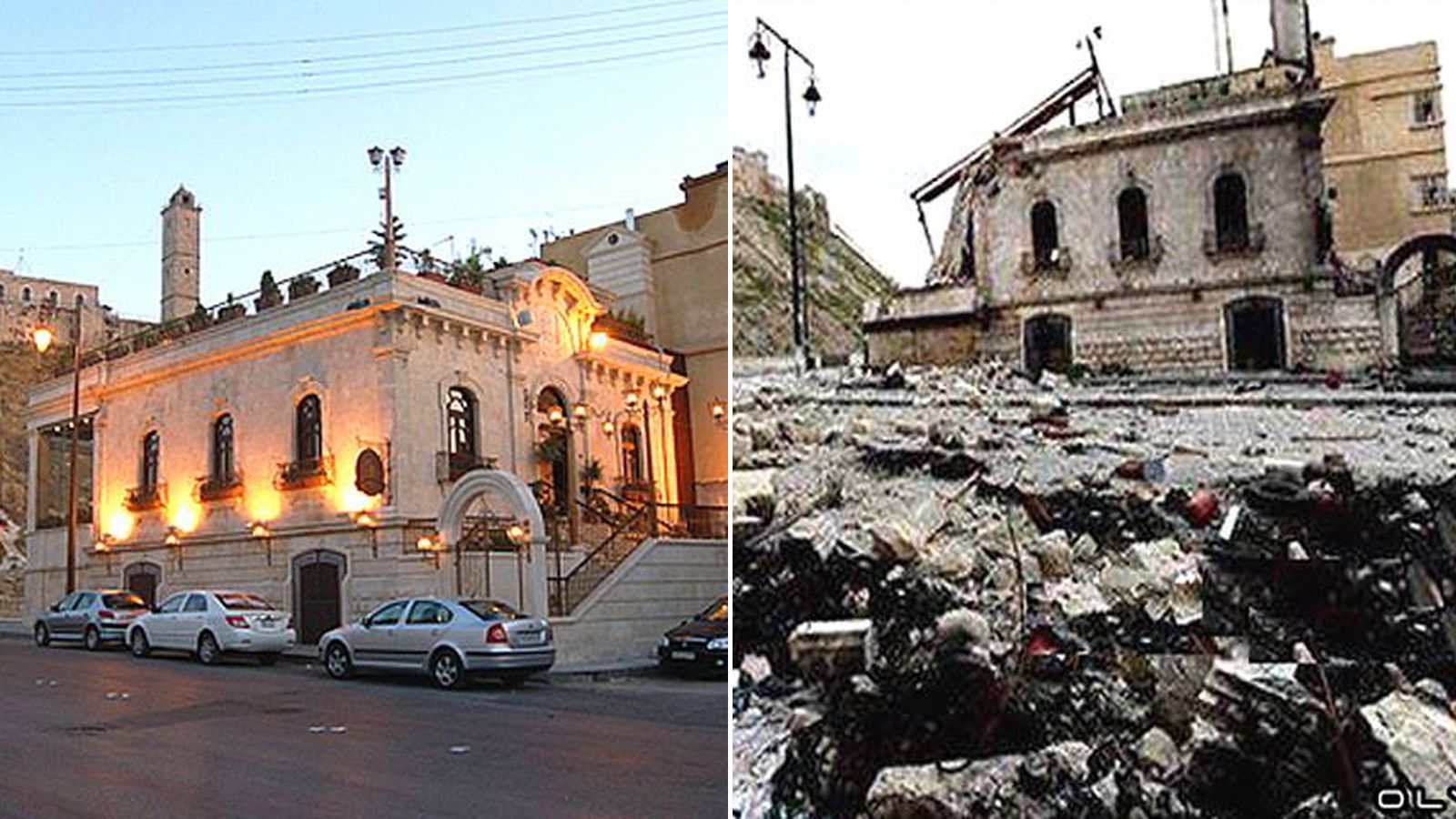 Aleppo: Before and after the airstrikes | World News | Sky News